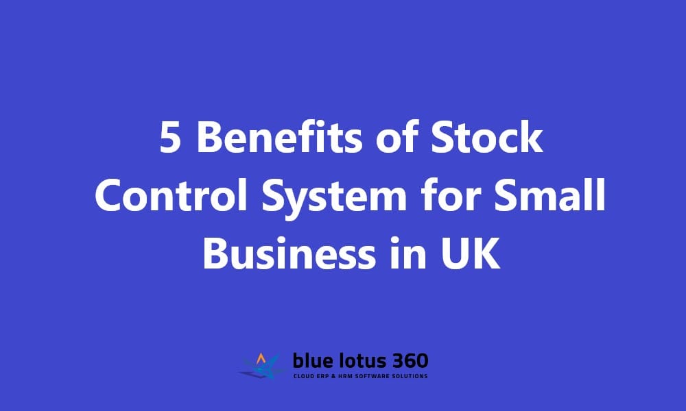 5 Benefits of Stock Control System for Small Business in UK